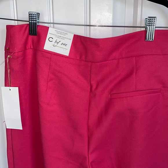 C By One | Pants & Jumpsuits | C By One Trouser In Barbie Core Pink ...